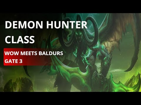NEW | DEMON HUNTER CLASS MOD | Baldurs gate 3 - YouTube