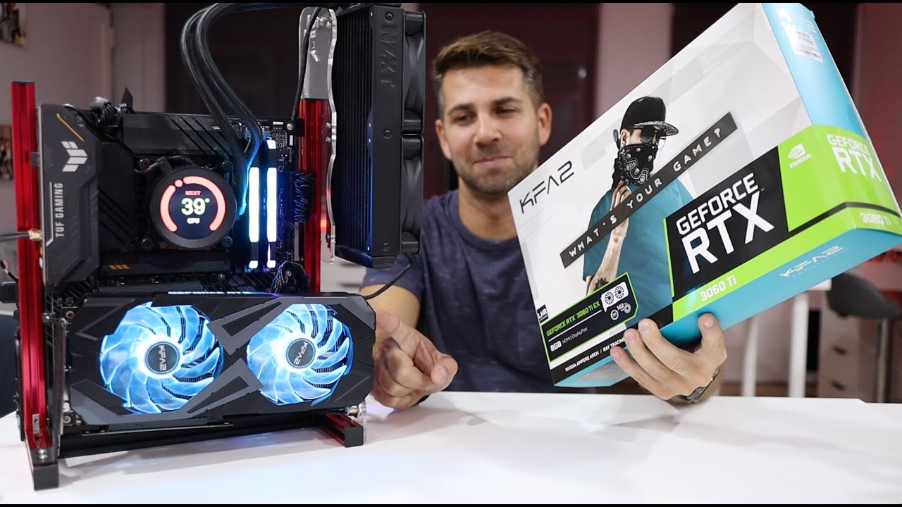 KFA2 RTX 3060 TI (LHR) Unboxing e Primeiras Impressões - YouTube