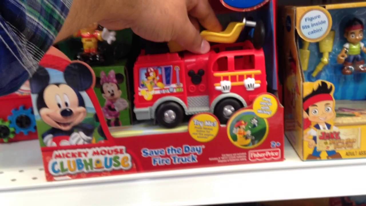 Mickey Mouse Fire Truck