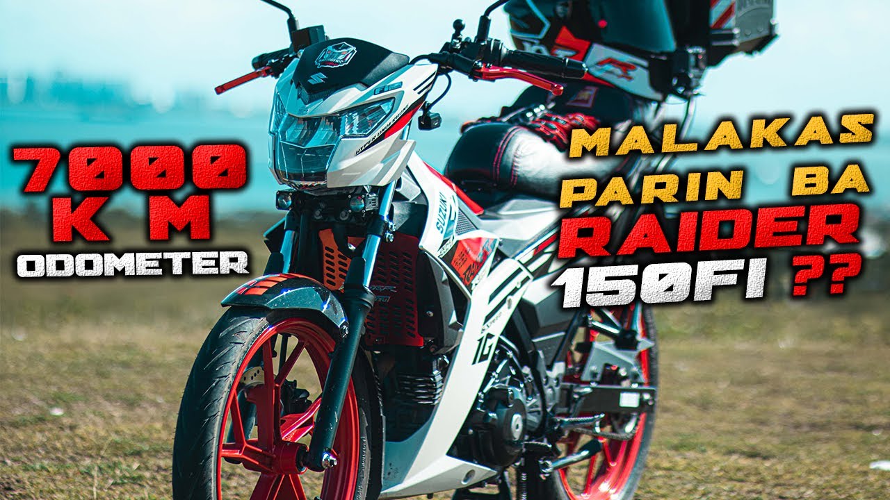 Raider 150 Fi 7000 KM Update | Malakas parin ba??? | Pearl Bright Ivory ...
