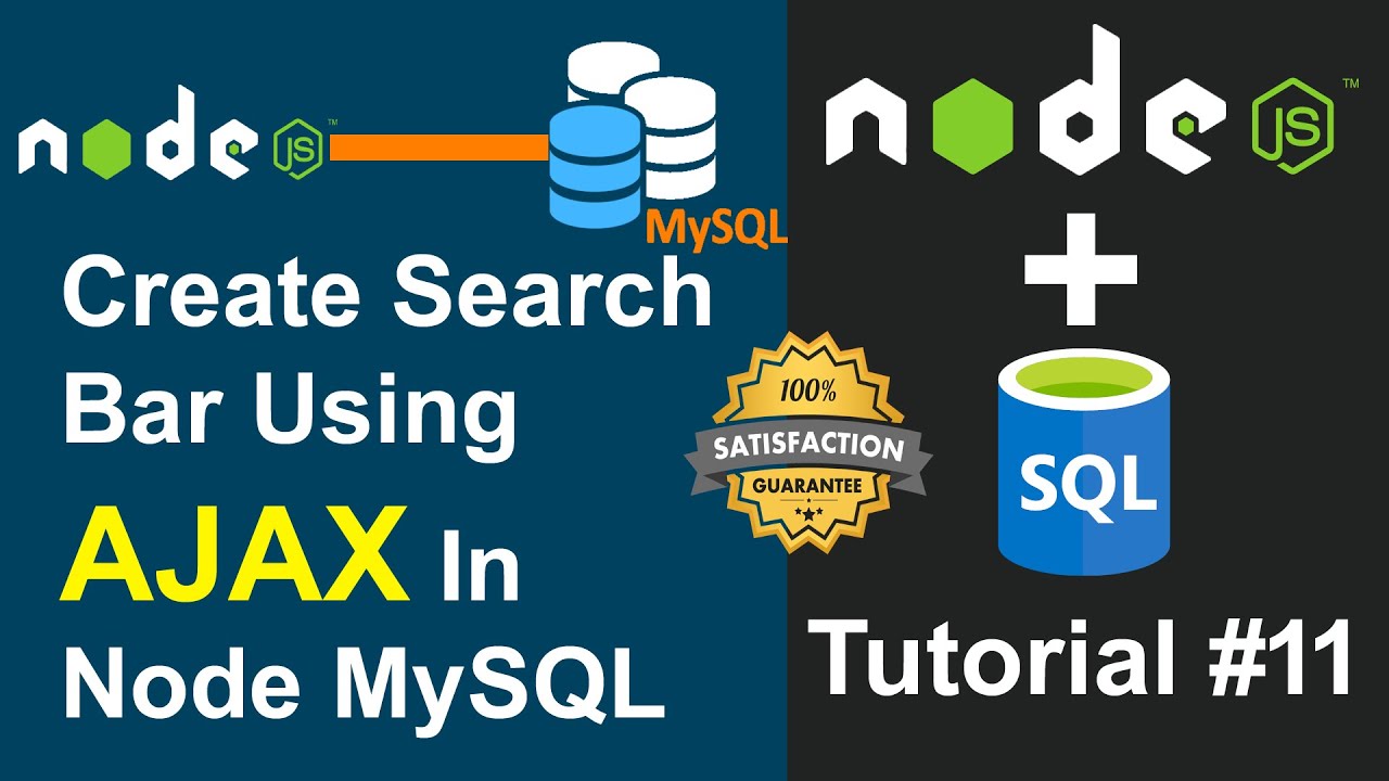 Node Js Mysql Tutorials 11 Create Search Bar Using Ajax In Node Js 2923
