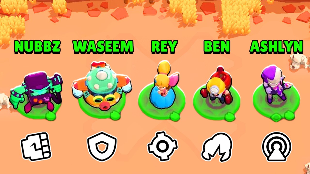 EVERY Brawler Class Gun Game! - YouTube