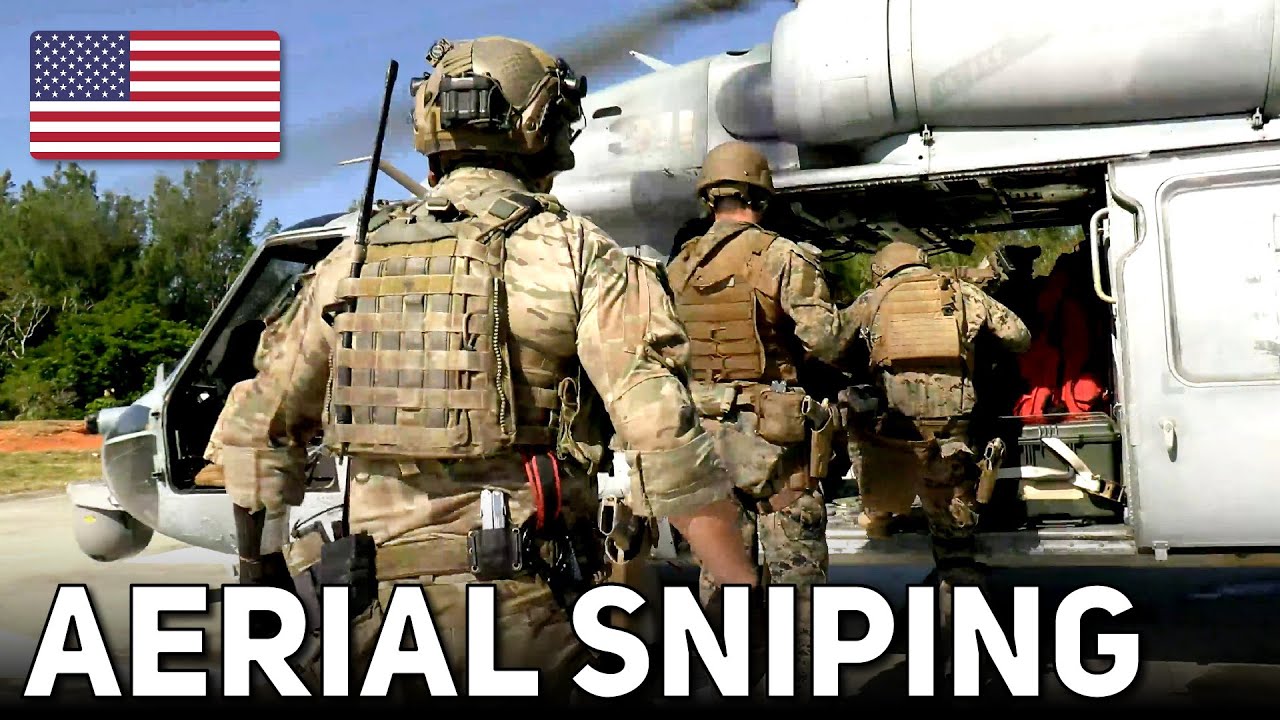 Helicopter Aerial Sniping: U.S. Marine Expeditionary Force Sniper ...