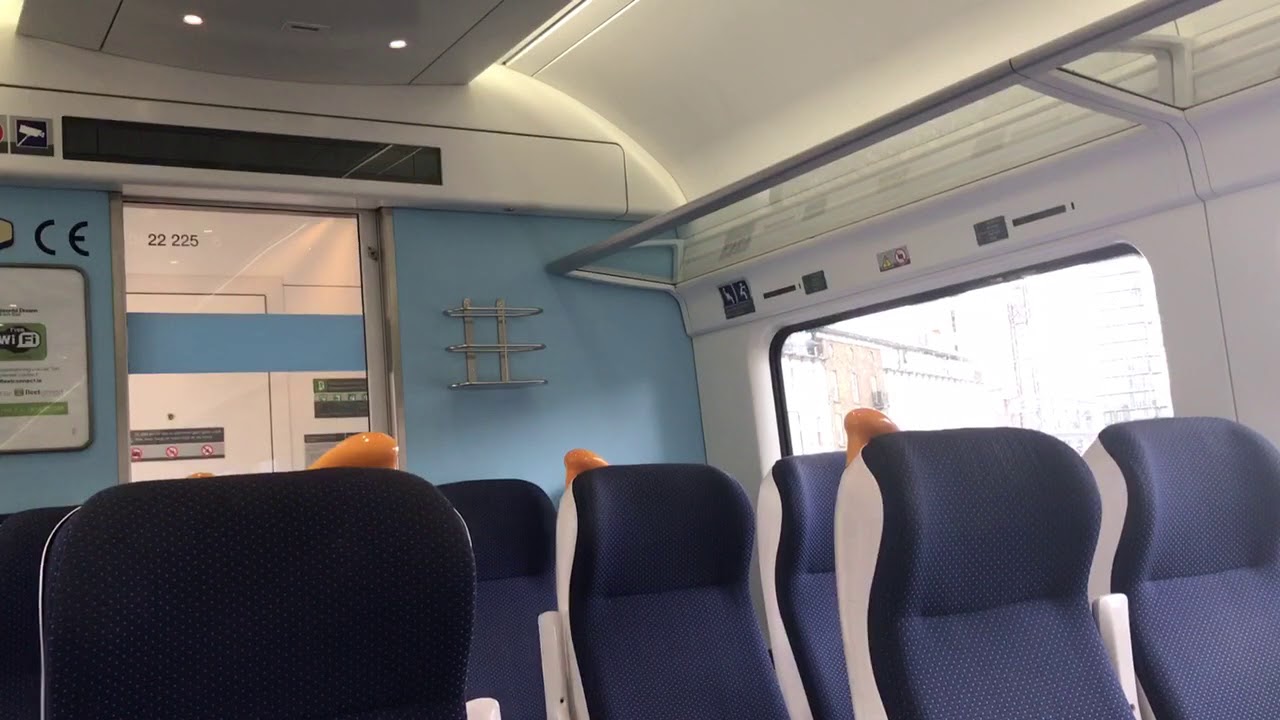 Irish Rail ICR 22000 Class Interior (8/9/17) - YouTube