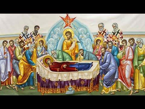 Αργές καταβασίες της Κοιμήσεως της Υπεραγίας Θεοτόκου. Ήχος πρώτος ...