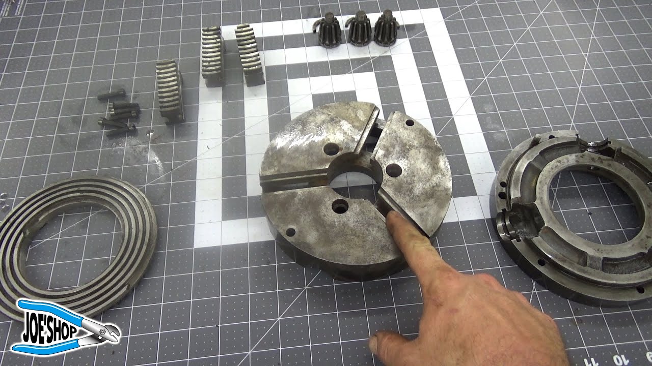 3 jaw scroll chuck (refurbish) - YouTube