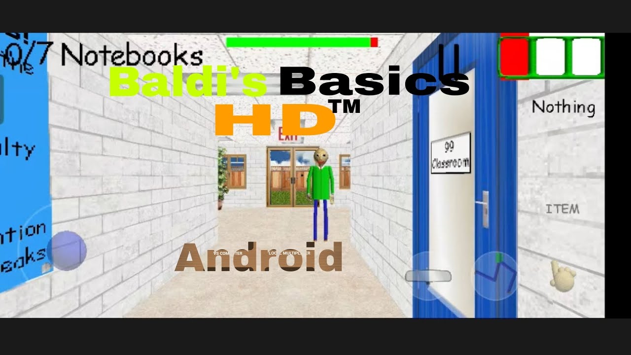 Baldi's basics hd TM Android - YouTube