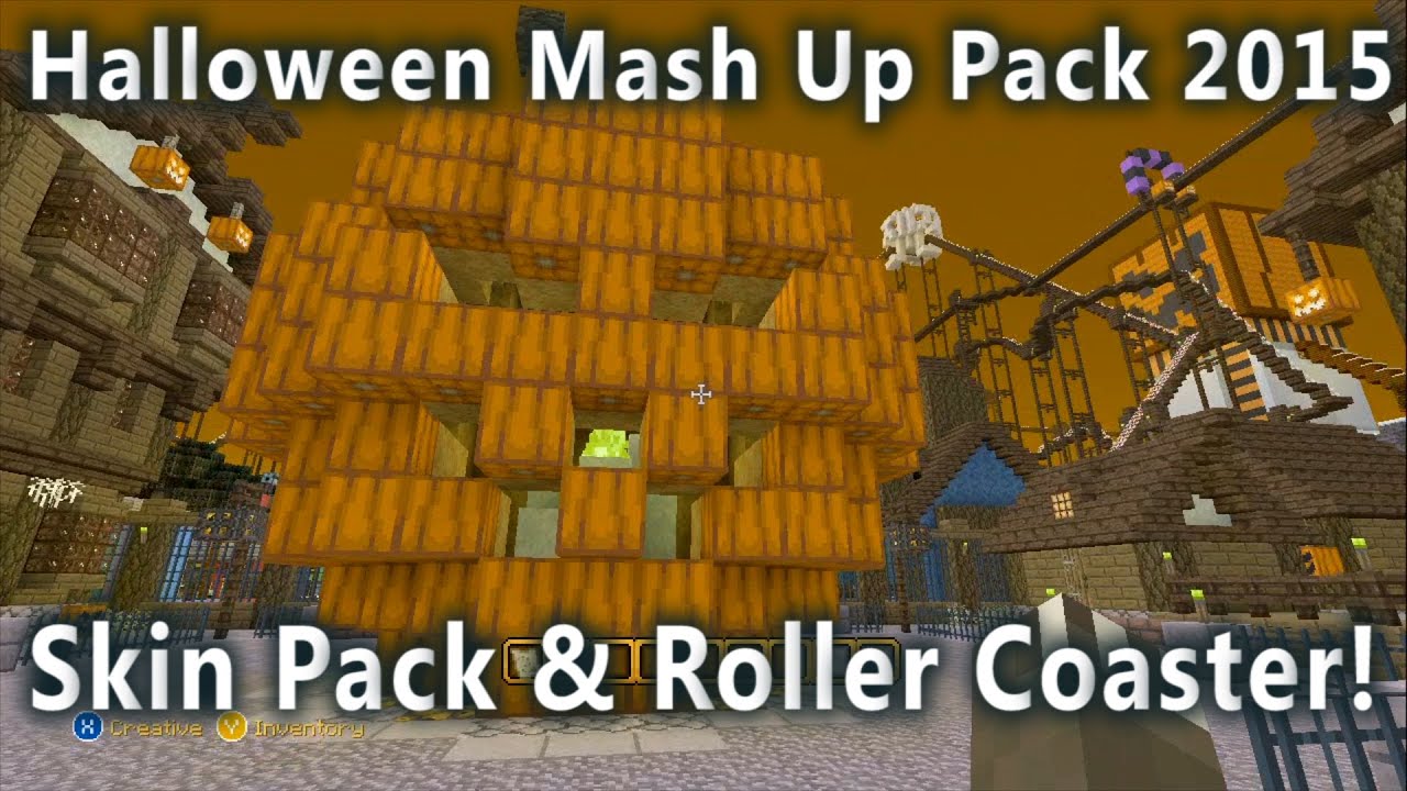 Minecraft - Halloween Mash Up Pack 2015 - New Skins, New World and ...