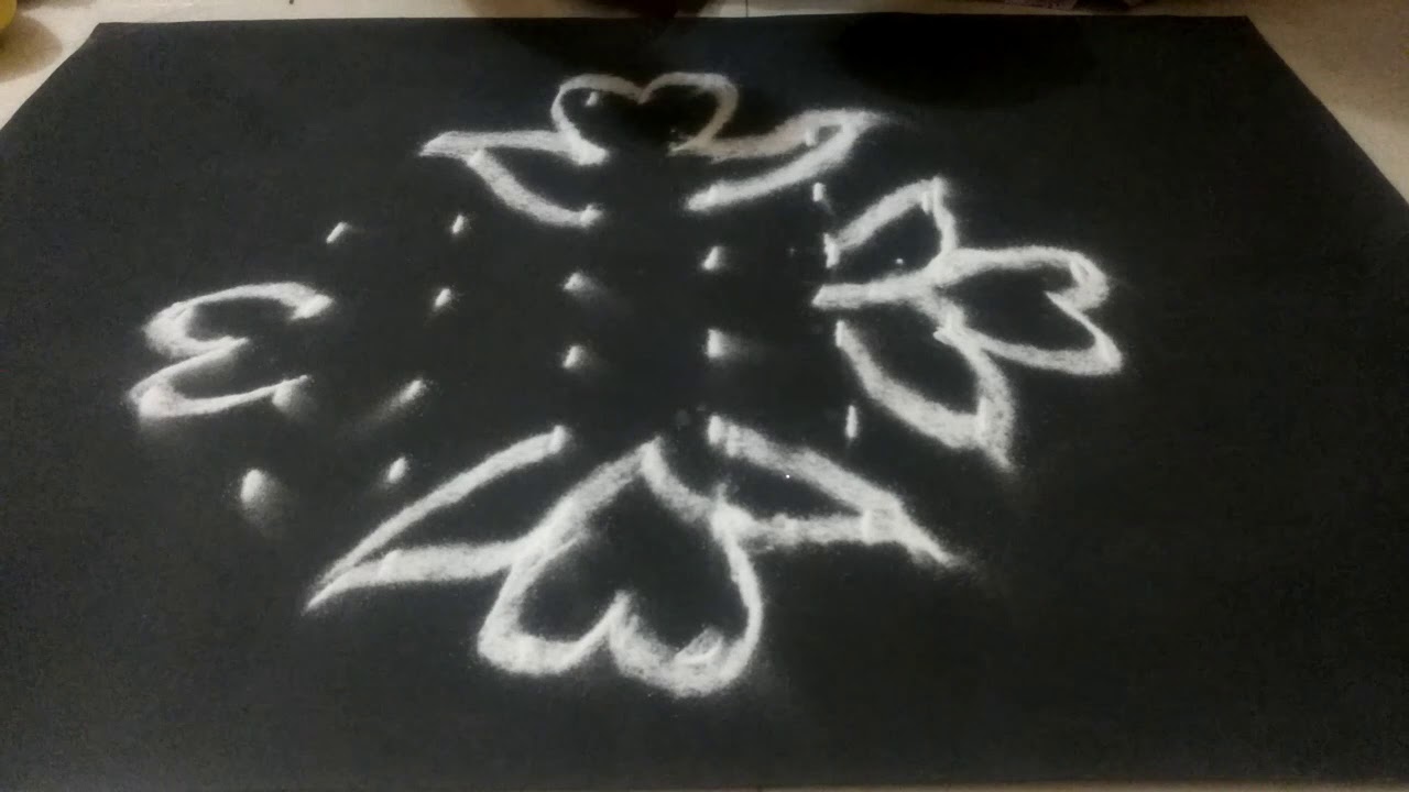 Heart kolam 8*2*2 - YouTube