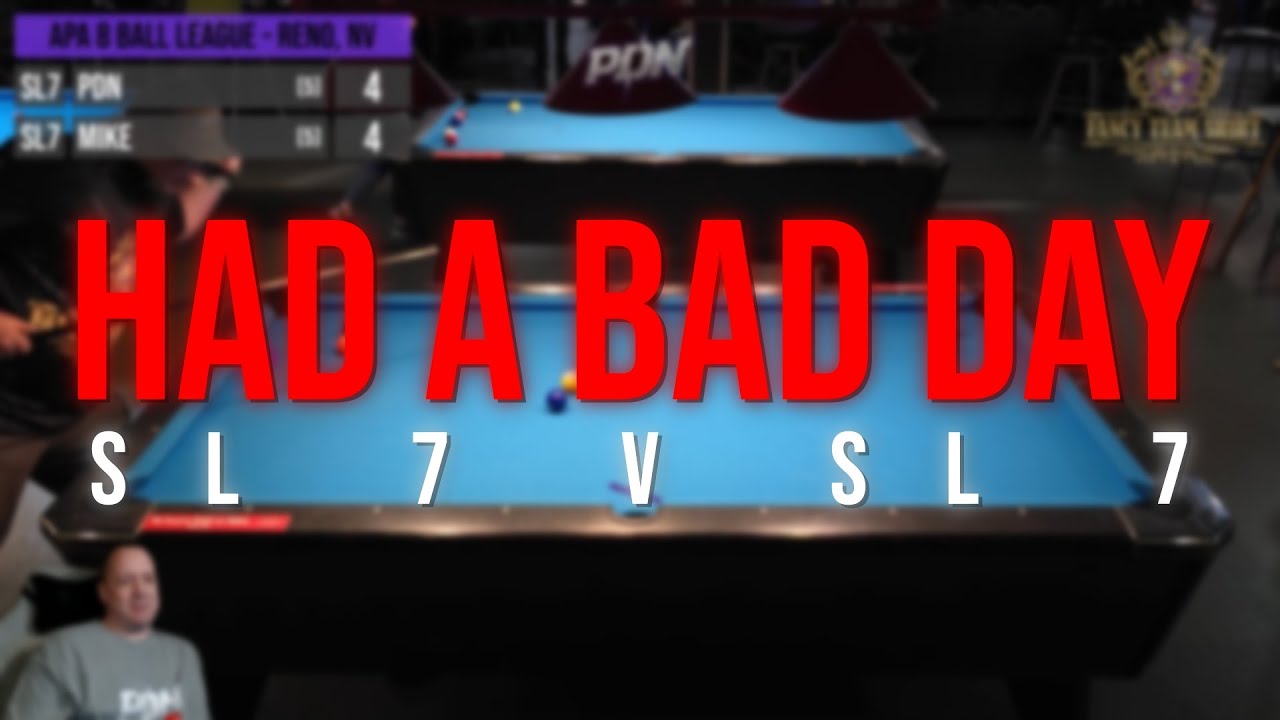 APA League Night | 8 Ball Match | PDN v Mike | SL 7 v SL 7 | Commentary ...