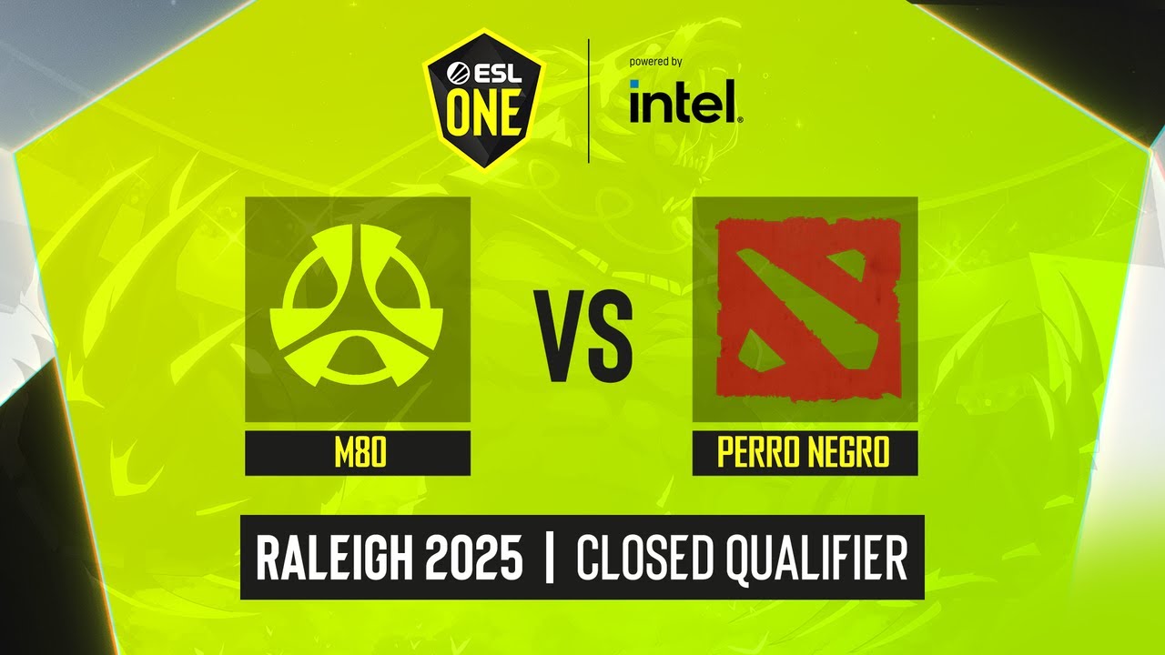 Dota2 - M80 vs Perro Negro - ESL One - Raleigh: South America Closed ...