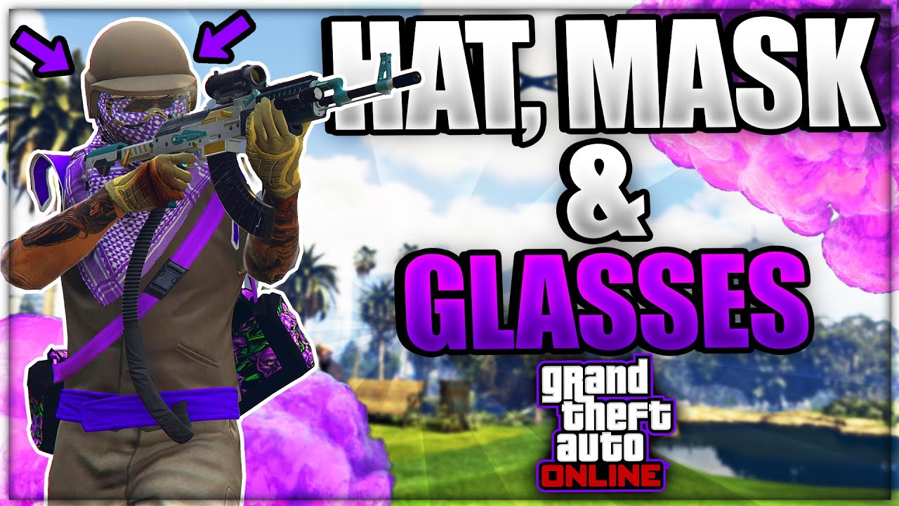 HOW TO EQUIP HAT, MASK & GLASSES AT ONCE IN GTA 5 ONLINE! BRAND NEW ...