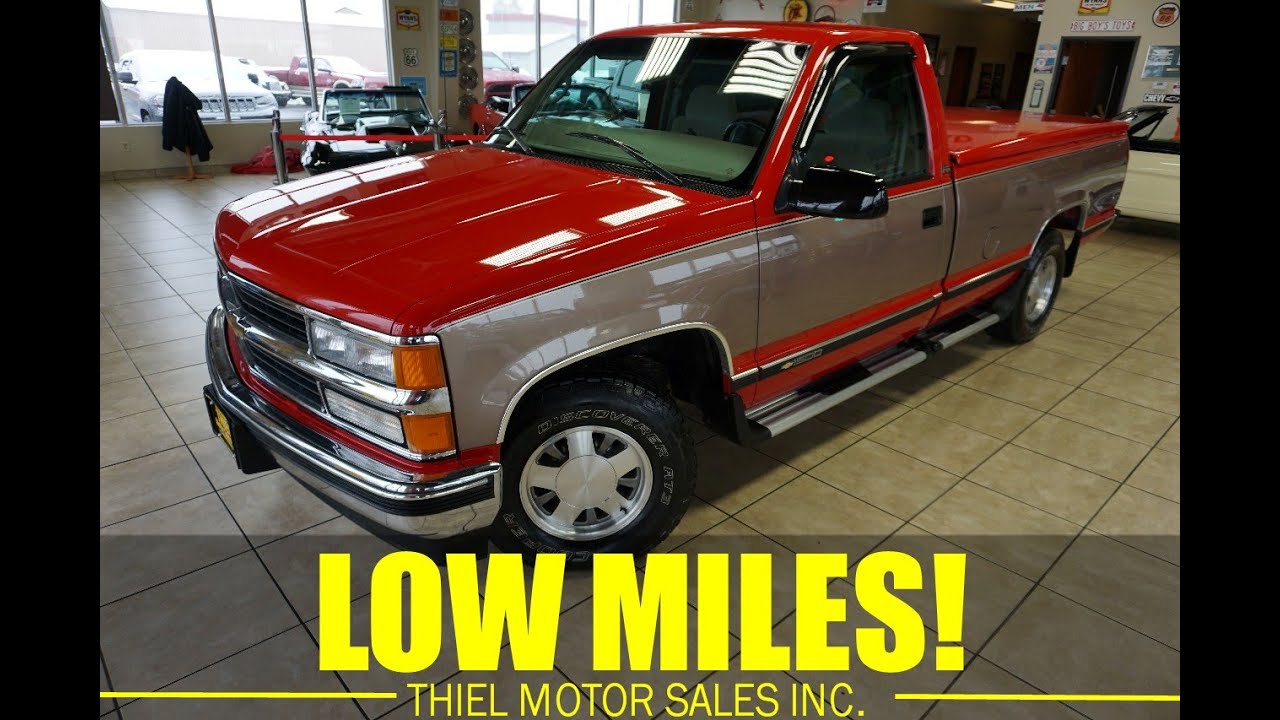 SUPER CLEAN 1997 SILVERADO 2-TONE 75K ORIGINAL MILES 1-OWNER FOR SALE ...