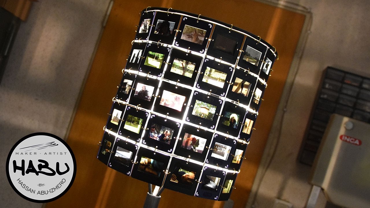 DIY \\ Design slides lamp - YouTube