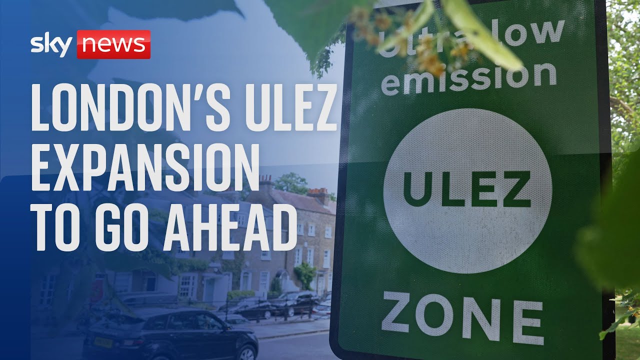London mayor wins ULEZ expansion case - YouTube
