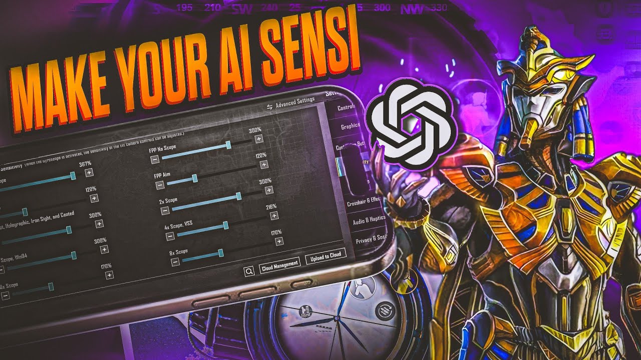 HOW TO MAKE AI SENSITIVITY USING CHAT GPT IN BGMI/PUBG GLOBAL 😲 !! # ...