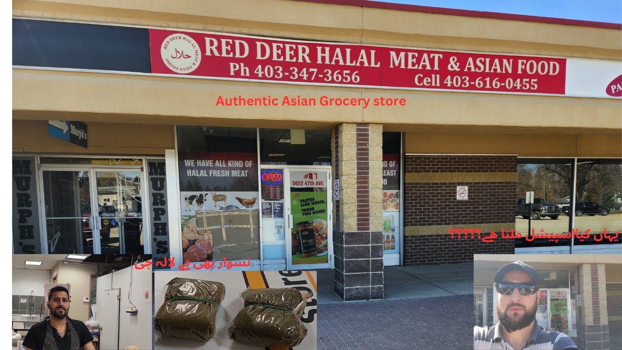 Asian Grocery and Halal Meat shop in Canada - YouTube