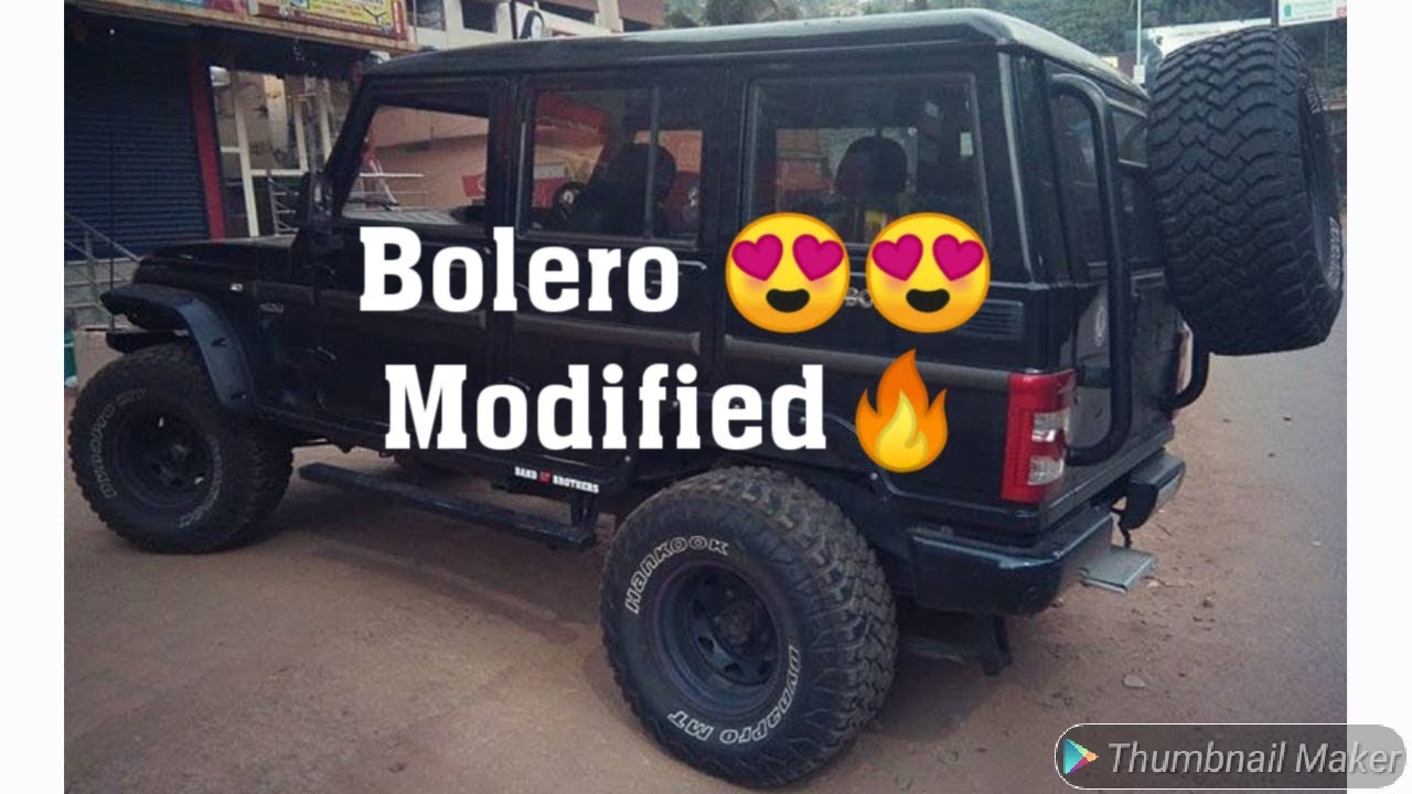 Mahindra Bolero New Model Modified For Offroading - YouTube