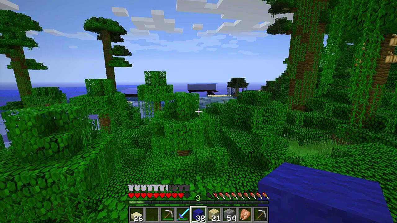 Let's Play Minecraft Multiplayer Survival [Ep4]- Building The Base ...
