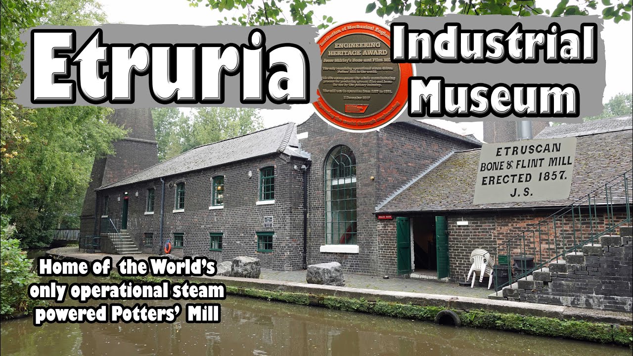 477. One of a Kind | 1857 Bone & Flint Mill | Steam Powered - YouTube