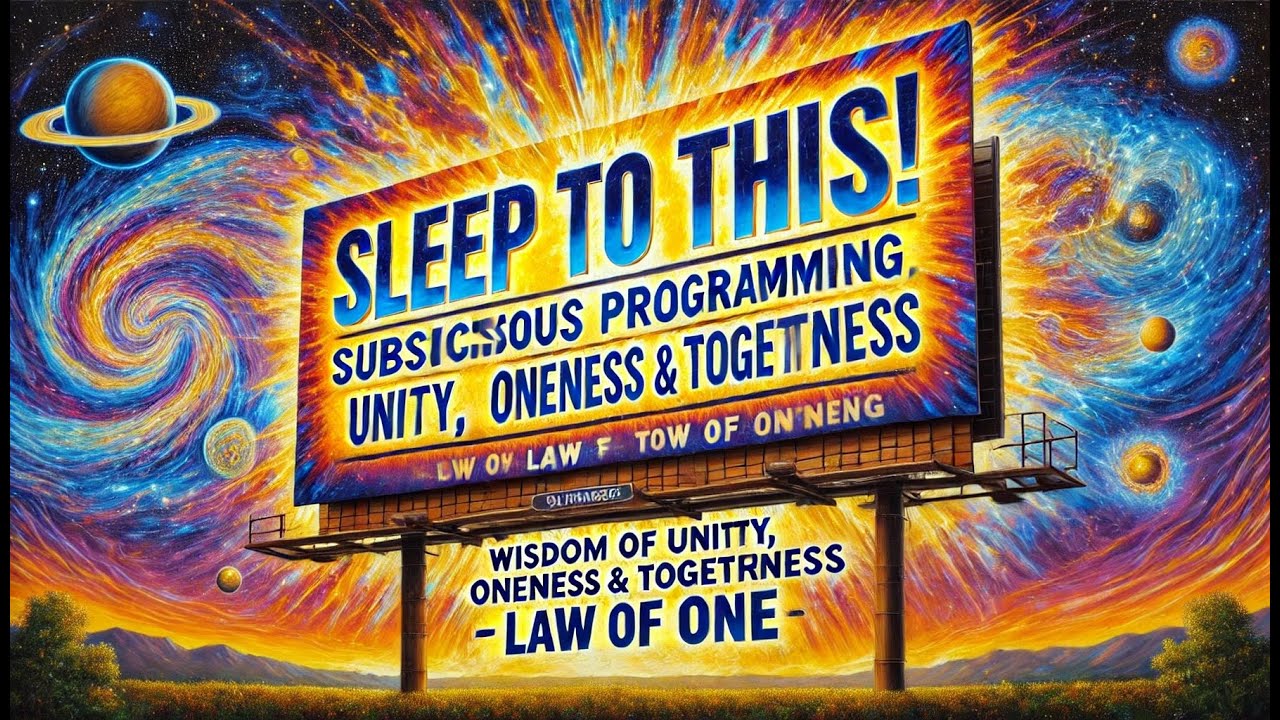 Sleep to This! 💤 Rewire Your Mind for Unity & Oneness | The Law of One ...