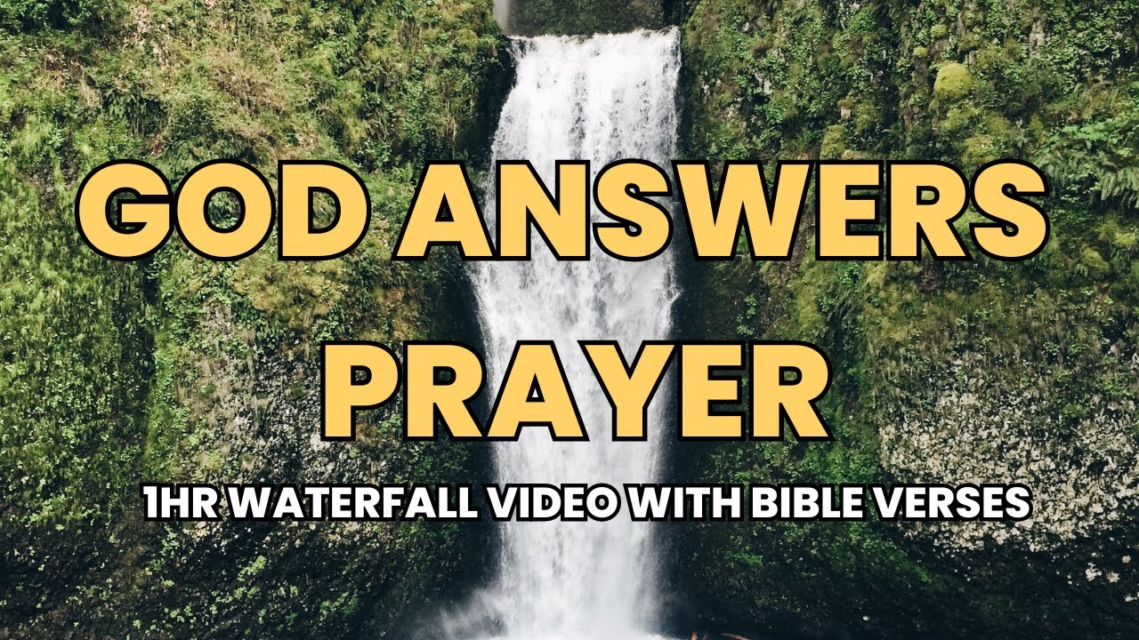1 HOUR WATERFALL SOUNDS WITH BIBLE VERSES. FOR SLEEP. NO VOICE. - YouTube
