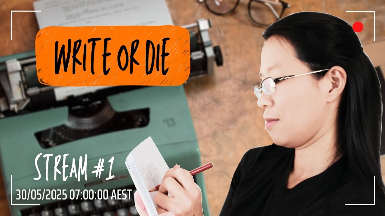 Daily Writing Stream #1 (Fri, 30 May 2025) | Write With Me - YouTube