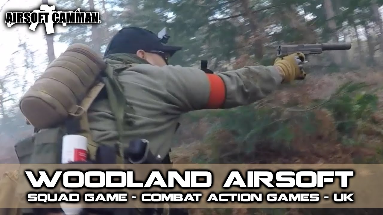 Airsoft Squad Game - Woodland BB War - Combat Action Games - Norfolk ...