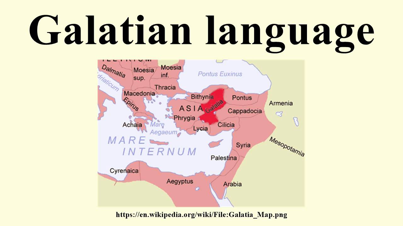 Galatian language - YouTube