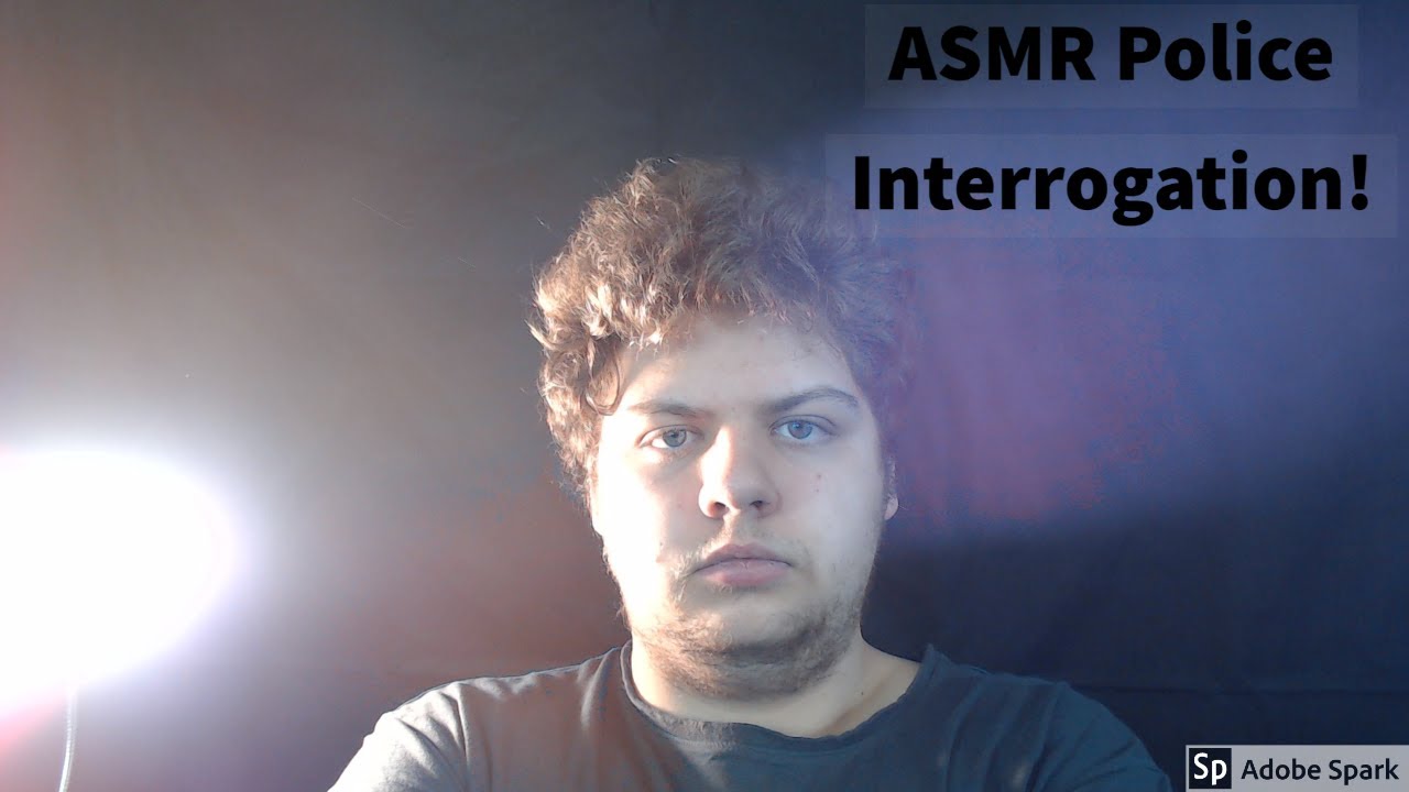 Asmr Police Interrogation Roleplay Soft Spoken Youtube