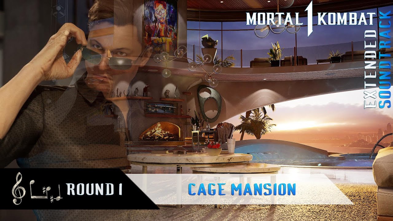 Mortal Kombat 1 ™ : Cage Mansion - Extended Round 1 - YouTube