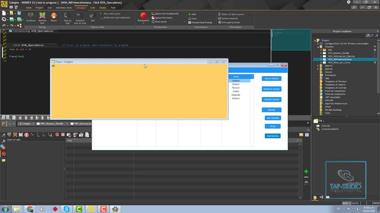 WinDev 22 Los fundamentos - Un poco de código Wlanguage ! - Parte 3 ...