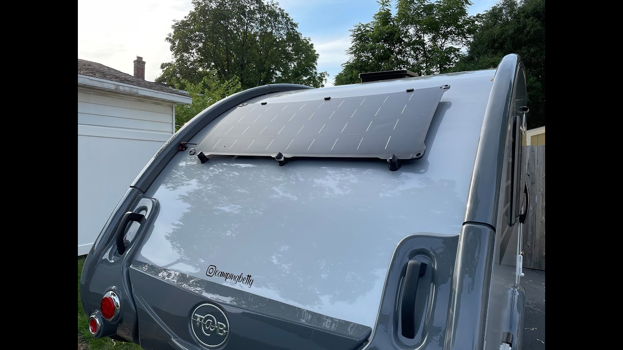 LightLeaf Solar Panel Install on Tab 320S - YouTube