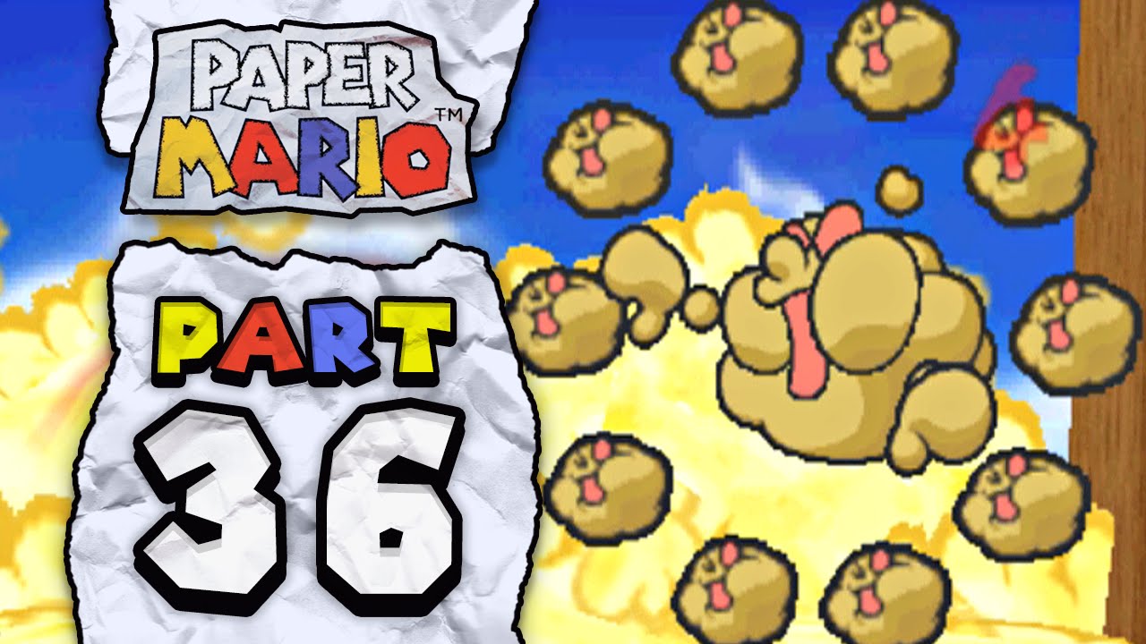 Paper Mario: Part 36 - Huff N. Puff Boss Battle! - YouTube