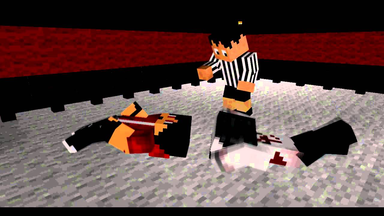Minecraft Boxing Arena Animation - YouTube