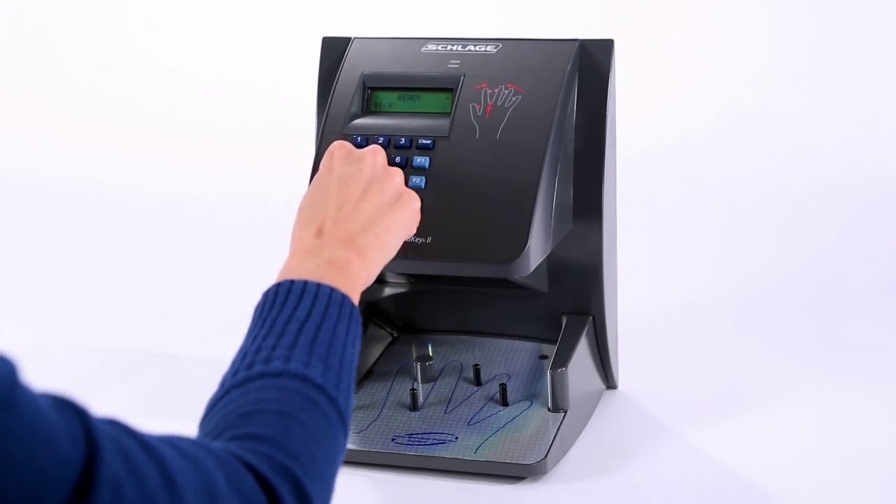 Allegion - Hand Geometry System - YouTube