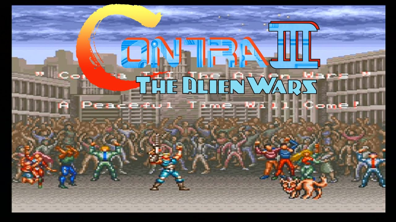 Contra 3 The Alien Wars: Gameplay: True Ending - YouTube