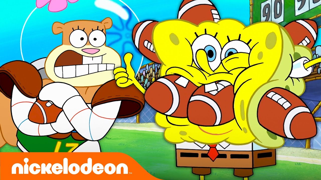 46 of SpongeBob’s STRONGEST Moments 💪 | Nicktoons - YouTube