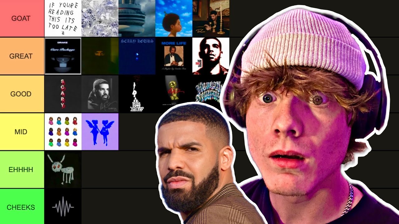 RANKING EVERY DRAKE ALBUM - YouTube