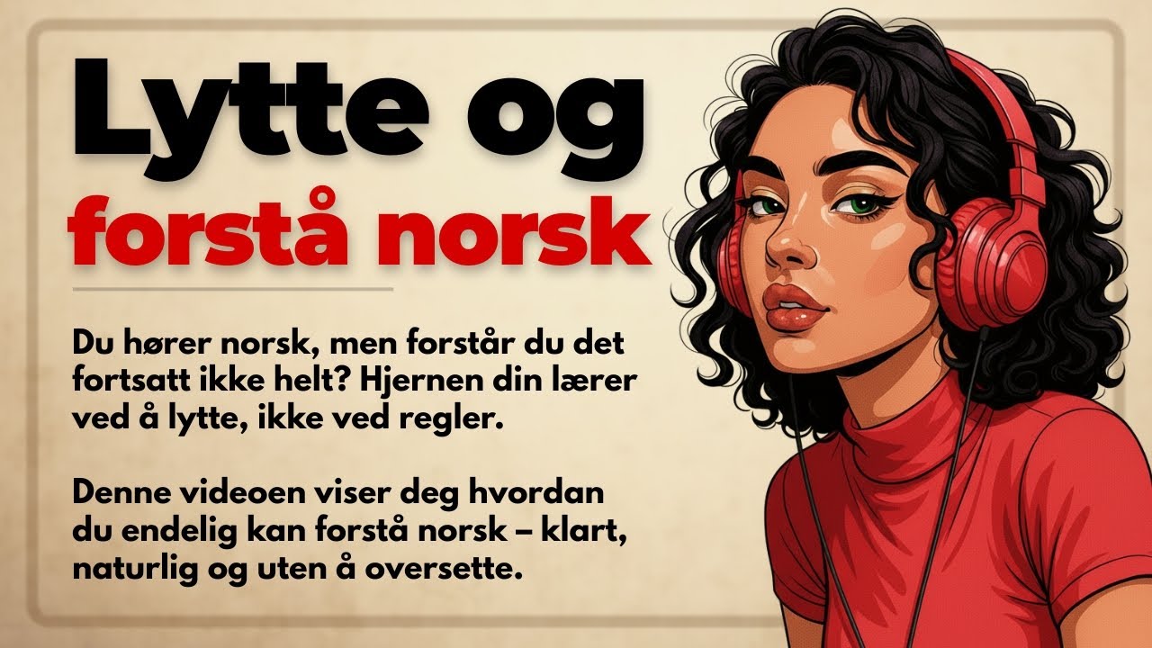 Listen and Understand Norwegian – The Method That Really Works! - YouTube