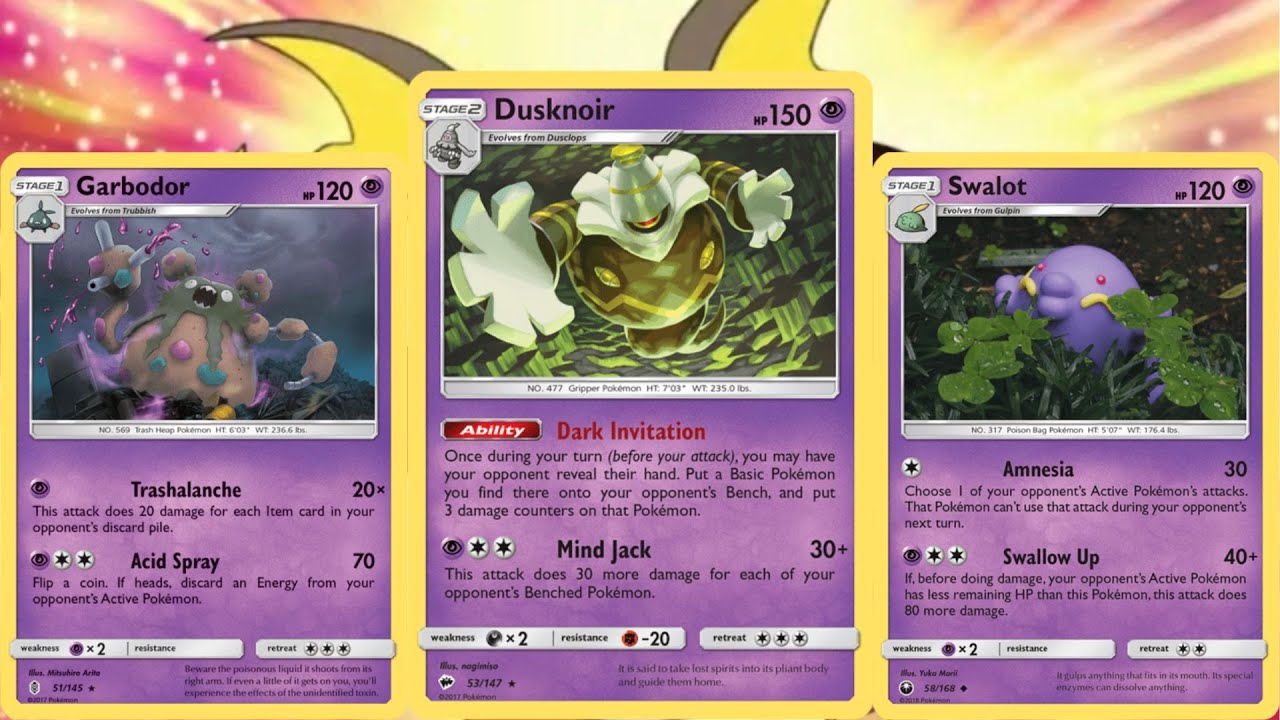 My Psychic Dusknoir GLC Deck Profile! - YouTube