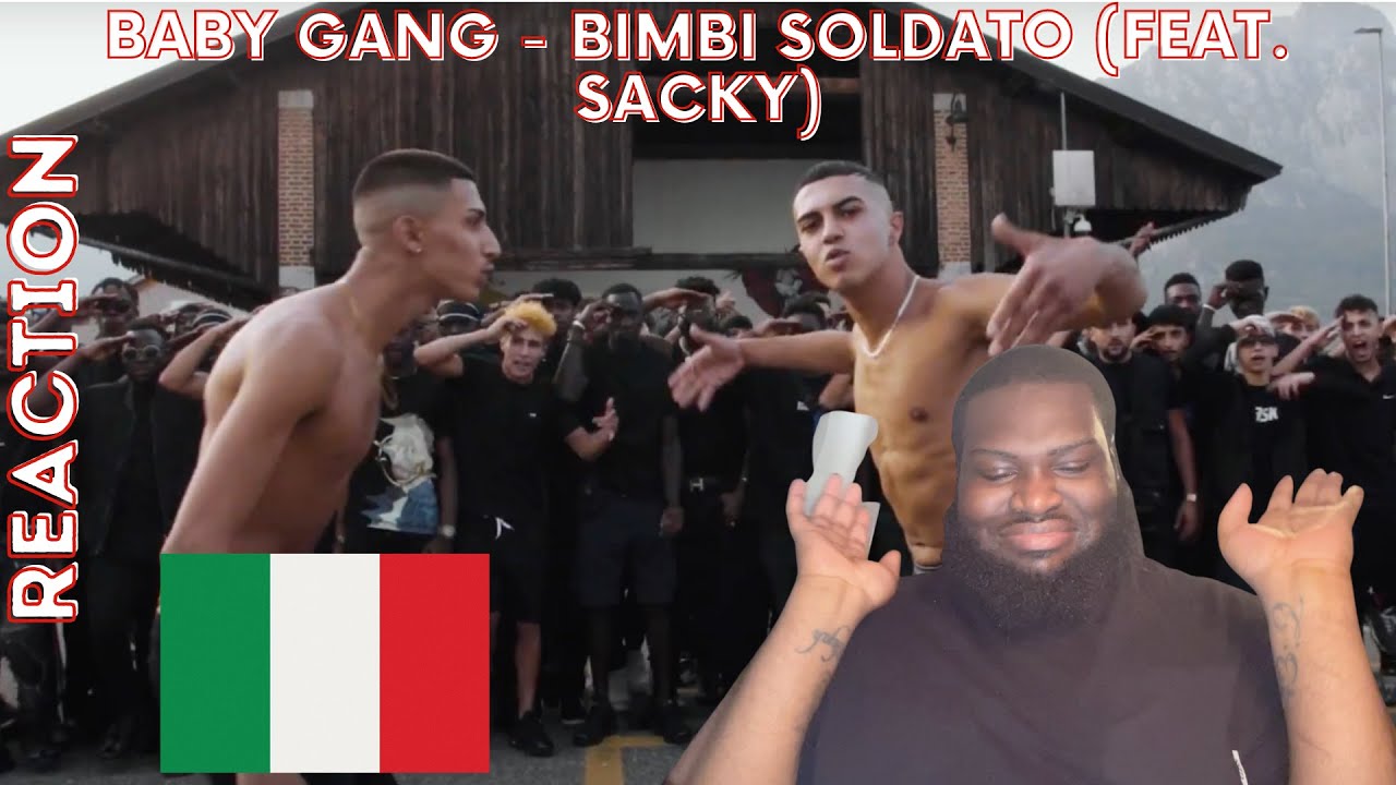 Baby Gang - Bimbi Soldato (feat. Sacky) (UK REACTION) // REACTING TO ...