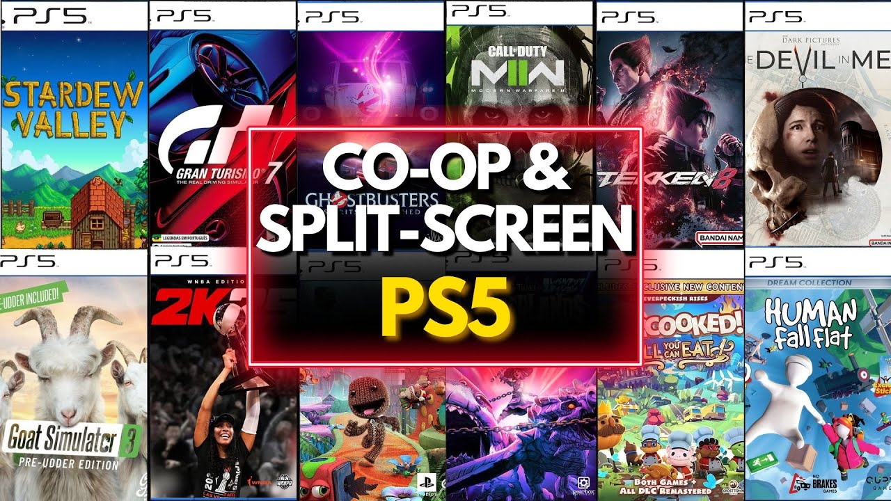 Top 50 Best Co-op & Split-Screen Games on PS5 You Must Play! - YouTube