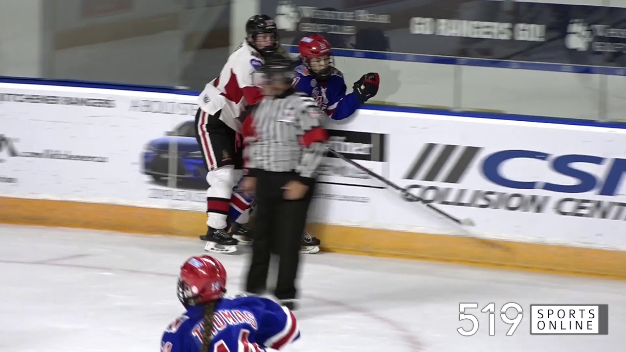 PWHL - Ottawa Lady Senators vs K-W Rangers - YouTube