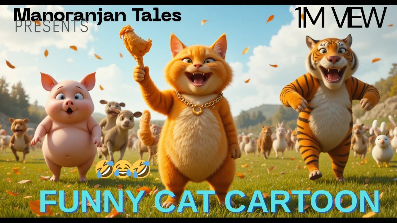 Funny Fat Orange Cat’s Crazy Mischief Compilation | Ai Cat Video I All ...