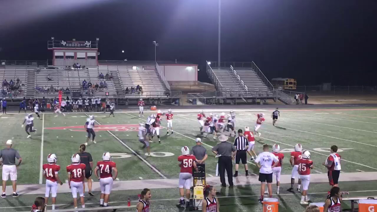 #28 Jadon Porter Lorena Leopards with a great catch - YouTube