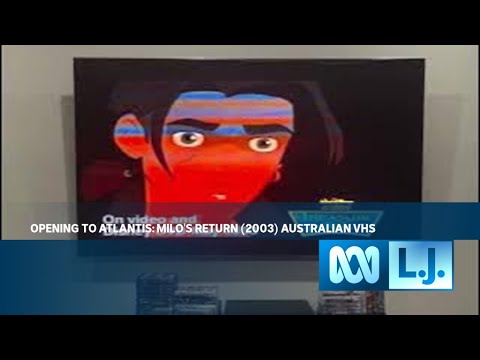 Opening to Atlantis: Milo's Return (2003) Australian VHS - YouTube