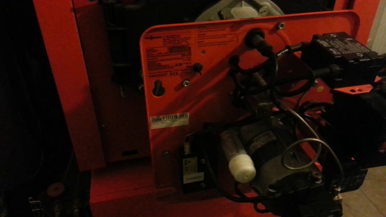 Problem mit Viessmann RotriX EV Ölbrenner TYP VTB - YouTube