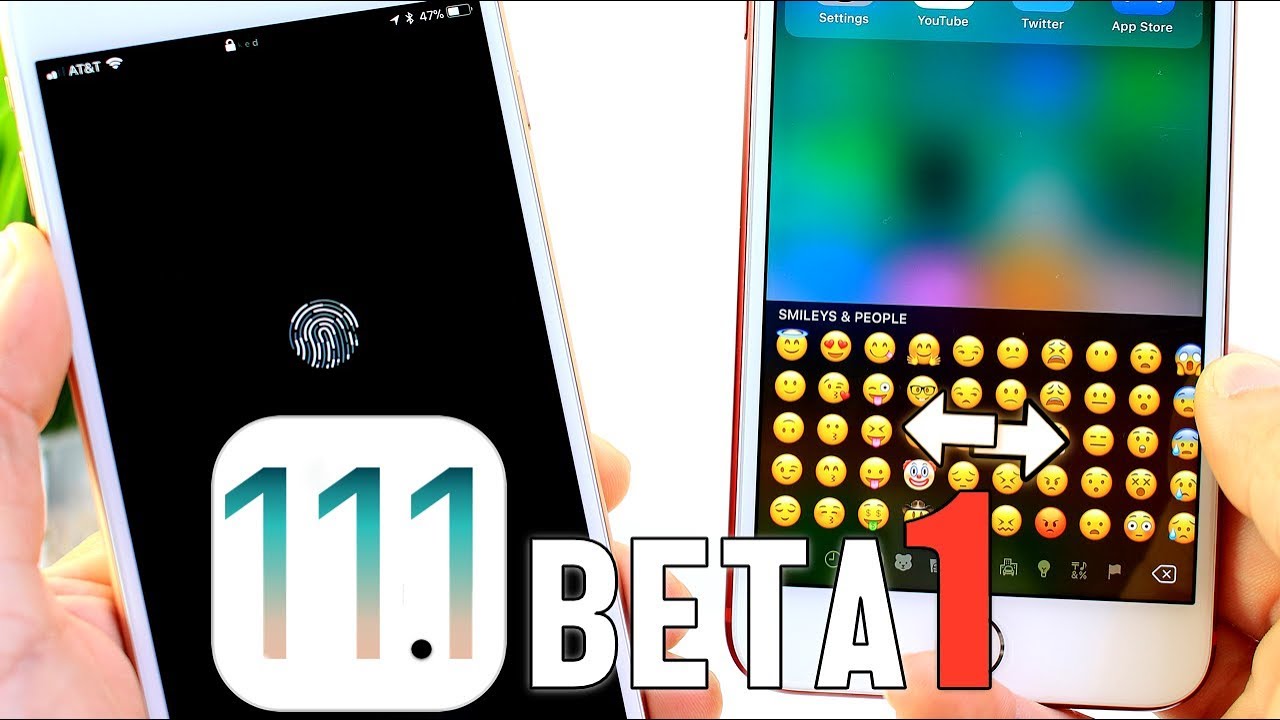 iOS 11.1 BETA 1 Released | New Features & Changes - YouTube