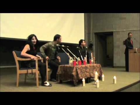 Kambiz Hosseini, Susan Taslimi and Mansour Hosseini at Iranian Voices ...